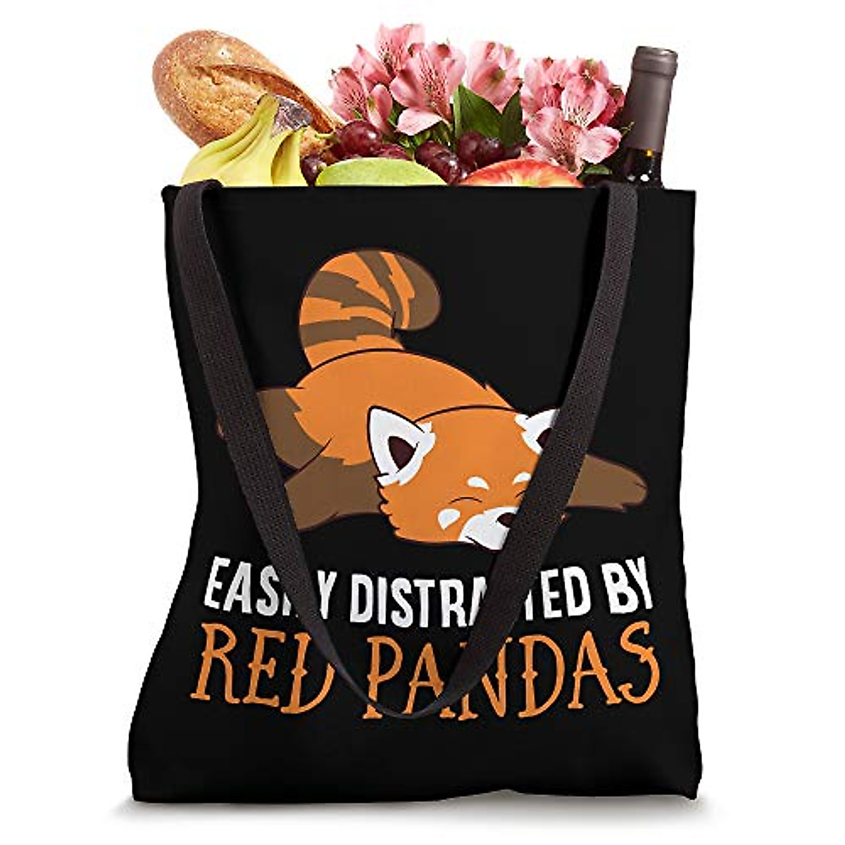 Red Panda Love Easily Distracted By Red Pandas Tote Bag