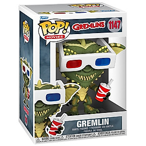 POP Gremlins - Gremlin with 3D Glasses Funko Pop! Vinyl Figure (Bundled Compatible Box Protector Case), Multicolored, 3.75 inches