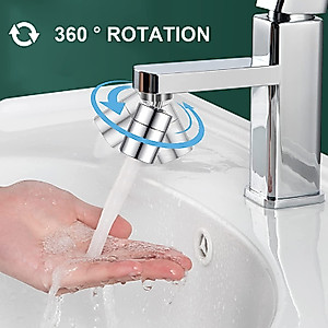 Juvielich 20mm Faucet Aerators Faucet Flow Restrictor Replacement Parts Insert Sink Aerator for Bathroom or Kitchen