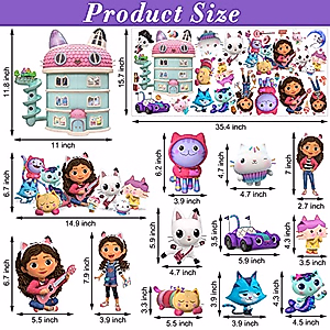 Anime Wall Decals Removable Peel and Stick Wall Decoration Stickers, Ideal for Boys Girls Bedroom Bathroom Living Room Kitchen Nursery Playroom Bedroom Background Wall Decor