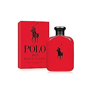 Ralph Lauren Polo Red Eau de Toilette Spray for Men, 4.2 Ounce