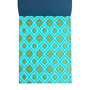 Paperhues Shades of Blue Handmade Scrapbook Paper 8.5 x 11" Pad, 36 Sheets (2 sheets each of 18 styles)