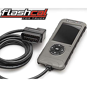 NEW SUPERCHIPS FLASHCAL F5 IN-CAB TUNER,GASOLINE,COMPATIBLE WITH 1999-2020 FORD F-SERIES GAS TRUCKS,1999-2018 FORD F-SERIES DIESEL TRUCKS & 2019 FORD F-150 3.0L POWER STROKE DIESEL ENGINES