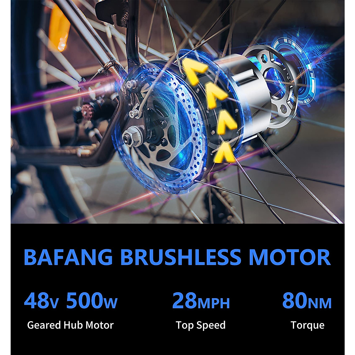 Sarahbridal Electric Bikes for Adults Ebikes 500W Motor,20 Mph,28" Electric City Cruiser Bike with 48V 12.8Ah Removable Battery,Cityscape Electric Bicycle with Shimano 7-Speed Gear