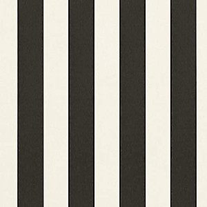 RSH DECOR: Tufted Chaise Lounge Seat Cushion | 72” x 22” | All-Weather Spun Fabric | Water and Fade-Resistant | Outdoor Chair Cushion for Patio Furniture | Grey & White Stripe