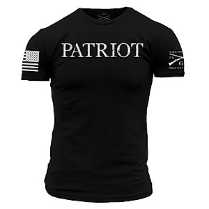 Grunt Style Patriot Defined Men's T-Shirt (Black, Small)
