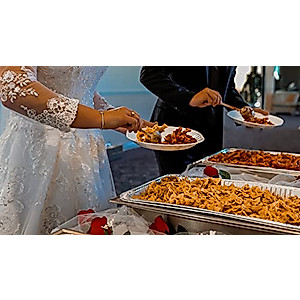 Heats Food Warming Pads | Full Pan Water Activated Disposable Food Warmers for Parties | Used w/ Chafing Dish, Aluminum Pans, Foil Trays, Buffet Kit, Kitchen Accessories (Pans NOT Included) | 6 Pack