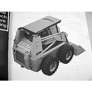 J I Case 1845C Uni Loader Parts Manual Catalog Skid Steer Assembly Exploded View Y