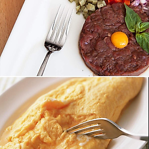 ANFIMU Set of 15 - Stainless Steel Restaurant & Hotel Quality Elegance Dinner Forks