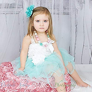 My Lello Baby Tutu Ruffled Scallope Edge Skirt 5-Layer (Newborn - 3mo.) Red