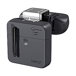 Remo+ DoorCam 2 Wireless Over-The-Door Smart Security Camera with 1080p HD Video, Motion Sensor, 2-Way Talk, and Alexa Enabled (No Monthly Fees) (Free Cloud Storage), Dark Grey