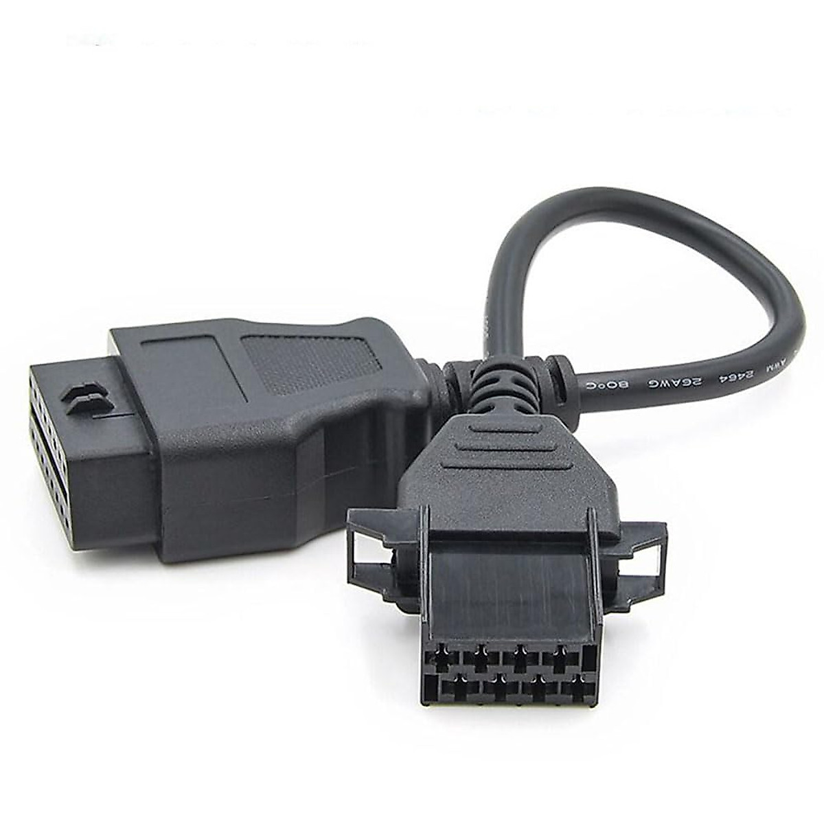 E-Car Connection 8 Pin OBD to 16 pin OBD2 Diagnostic Adapter Cable for Volvo Trucks