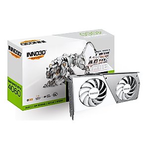INNO3D GeForce RTX 4060 Twin X2 OC White, 8192 MB GDDR6