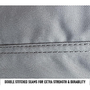 VORTEX Heavy Duty Grey/Gray Center Console Boat Cover for 15'7" - 17'6" Boat