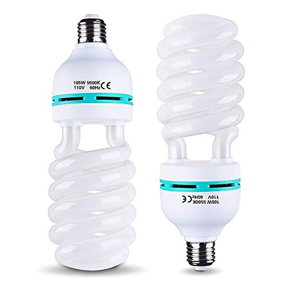 HYJ-INC Photography Photo Video Studio Background Stand Support Kit with 3 Muslin Backdrop Kits (White/Black/Chromakey Green Screen Kit),1050W 5500K Daylight Umbrella Lighting Kit with Carry Bag