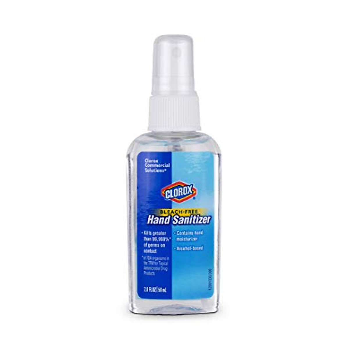 Clorox Commercial Solutions Backpack Essentials Hand Sanitizer Kit | Includes Liquid Hand Sanitizer Spray, 2 oz & Liquid Hand Sanitizer with Pump, 16.9 oz | FDA Registered Clorox Hand Sanitizers
