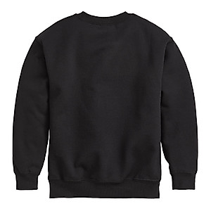 Disney Inside Out - with Sadness Comes Joy - Toddler and Youth Crewneck Fleece Sweatshirt - Size Medium Black