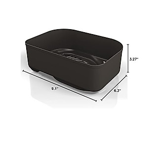 Ninja XSKCRSPBKT Woodfire, Combo Crisper Basket, 2.5-Quart Capacity, Compatible with Ninja Woodfire Grills (OG700 series), Nonstick, Black