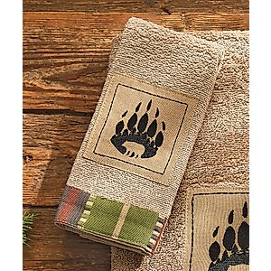 BLACK FOREST DECOR Tahoe Bear Fingertip Towel
