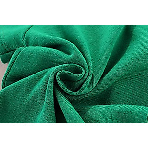 Infant Green Bodysuit 1st St. Patrick's Day Gift Baby Irish Charm Romper Newborn Jumpsuit Outfit (Happy 1st St. Patrick's Day, Suggest for 6-12 Months)