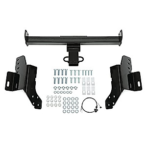 ECOTRIC Class 3 Trailer Hitch Receiver Towing 2" Compatible with 2013-2019 Ford Escape SEL SE S Titanium Models