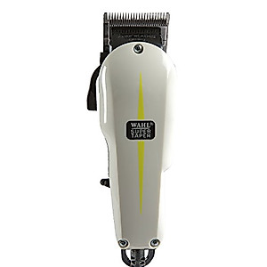 Wahl Professional Super Taper Hair Clipper with Full Power and V5000 Electromagnetic Motor for Professional Barbers and Stylists - Model 8400