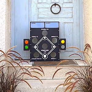 Archtwain Baseball Wall Hanging Game Board