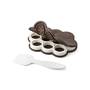 Chef'n SweetSpot Mini Ice Cream Sandwich Maker (Fudge/Coconut), Standard, Small