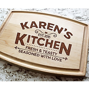 Personalized Mom Cutting Board Gift For Mom Grrandmother Custom Mothers Day Cutting Boards for Women