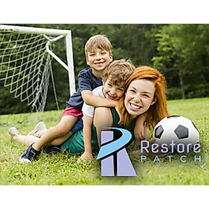 Restore Patch Relaxing Patches - 10 Day Supply Stress Relief Topical - Hypoallergenic, Chemical-Free Calming Bio-Frequency Patches - All Natural Relaxation for The Whole Body (4 Patches)