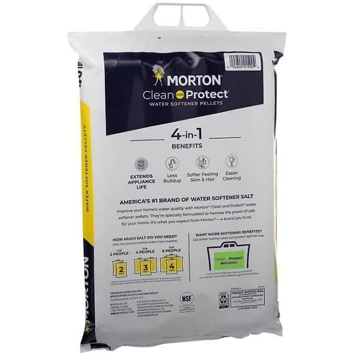 Morton Salt Pellets 40 LB (6 Pack) Water Softener Salt Pellets