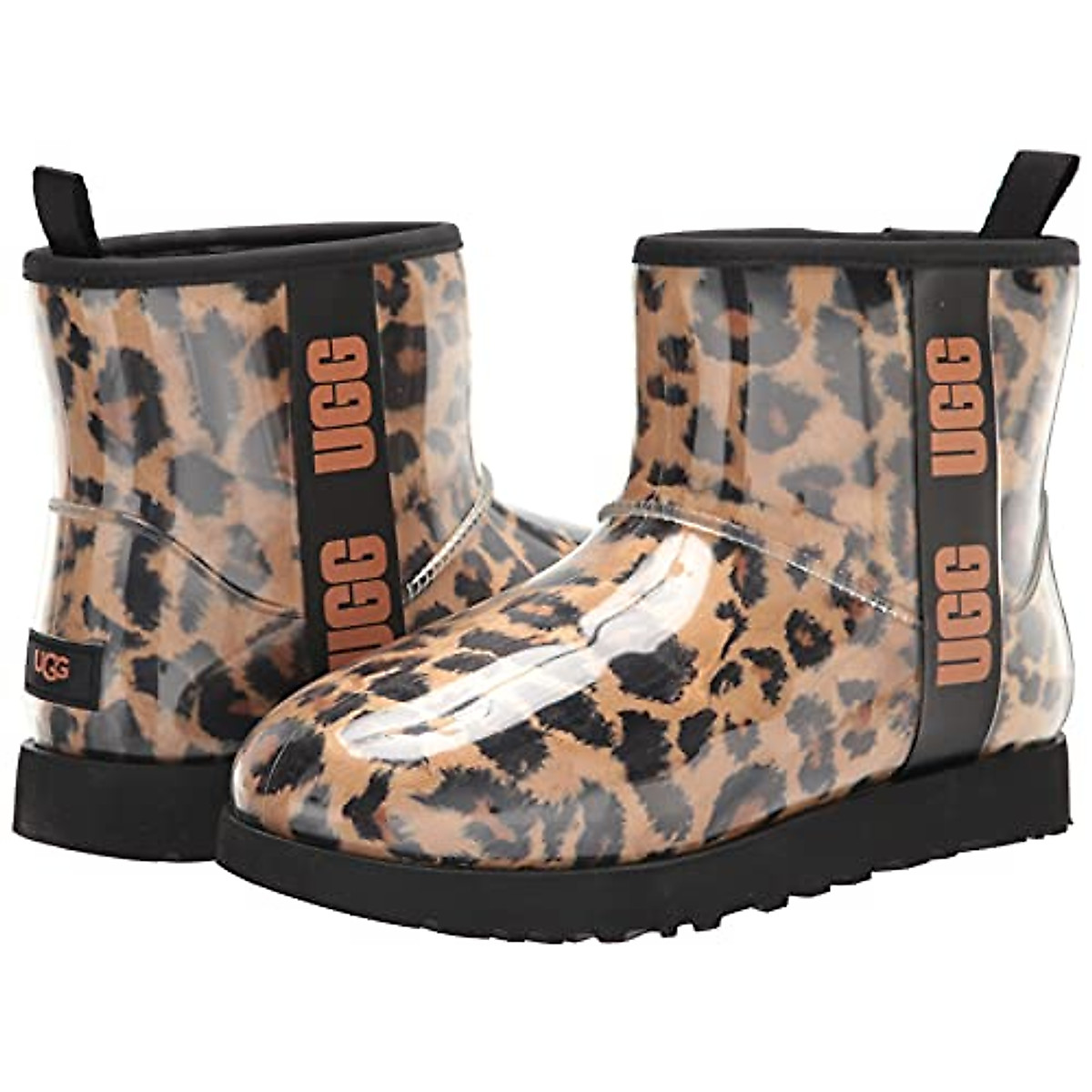 UGG Women's Classic Clear Mini Fashion Boot, Panther Butterscotch, 8
