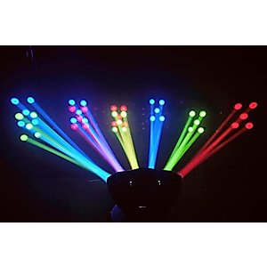 CHAUVET DJ Derby X RGB LED Derby w/Static, Blackout, Strobe Effect Light & Automated/Sound Active Programs