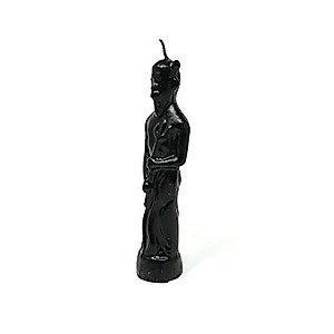 Vrinda ® Decorative Ritual Spell unscented Candle Devil (Black)
