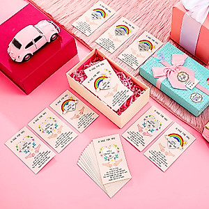 Zonon 40 Sets Little Heart Pocket Hug Token Metal Heart Token Hug Card Greeting Cards Keepsake for Friends Colleagues Family Distance Social Present During Lockdown (Silver)