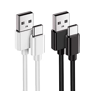 2 Pcs USB-A to USB-C Fast Charger Cable Cord for iPad Pro 12.9 Inch (3rd 4th 5th 6th Generation) 11 Inch 4th/3rd/2nd/1st Gen & New iPad Mini 6th Gen, iPad Air 4/5th Gen, for Stylus Pen Charging Cable