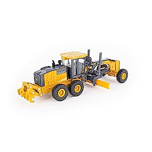ERTL Prestige Collection - John Deere 872GP Grader Tractor Toy Replica - 1:50 Scale - Authentic Die-Cast Metal Material - John Deere Tractor Toys - Farm Toys Ages 14 Years and Up