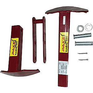 Pake Handling Tools Steel Drum Lifter - Secure Reliable Heavy Duty 1100 lbs Working Load Limit (WLL)