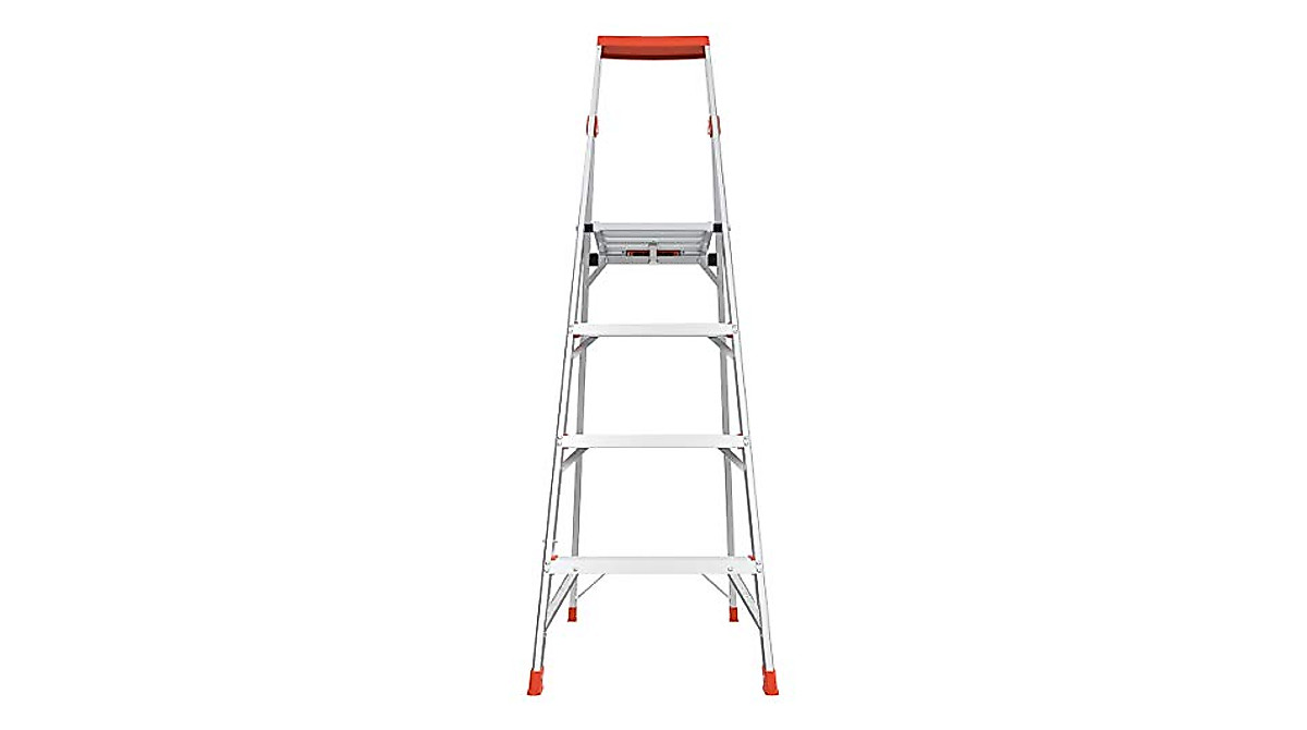 Little Giant Flip N Lite 6-Foot Aluminum Stepladder for Safe Working
