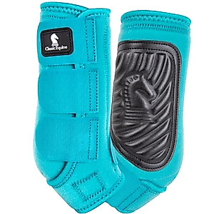 Classic Equine Classicfit Front Sling Boots, Aqua, Large