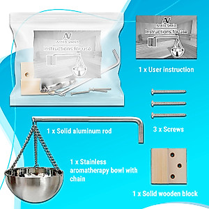 ARDILA VEELA Sauna Cup Holder, Sauna Aromatherapy Diffuser, Sauna Accessories, Infrared Sauna Diffuser