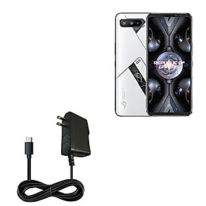 BoxWave Charger Compatible with ASUS ROG Phone 5 Ultimate - Wall Charger Direct (5W), Wall Plug Charger for ASUS ROG Phone 5 Ultimate