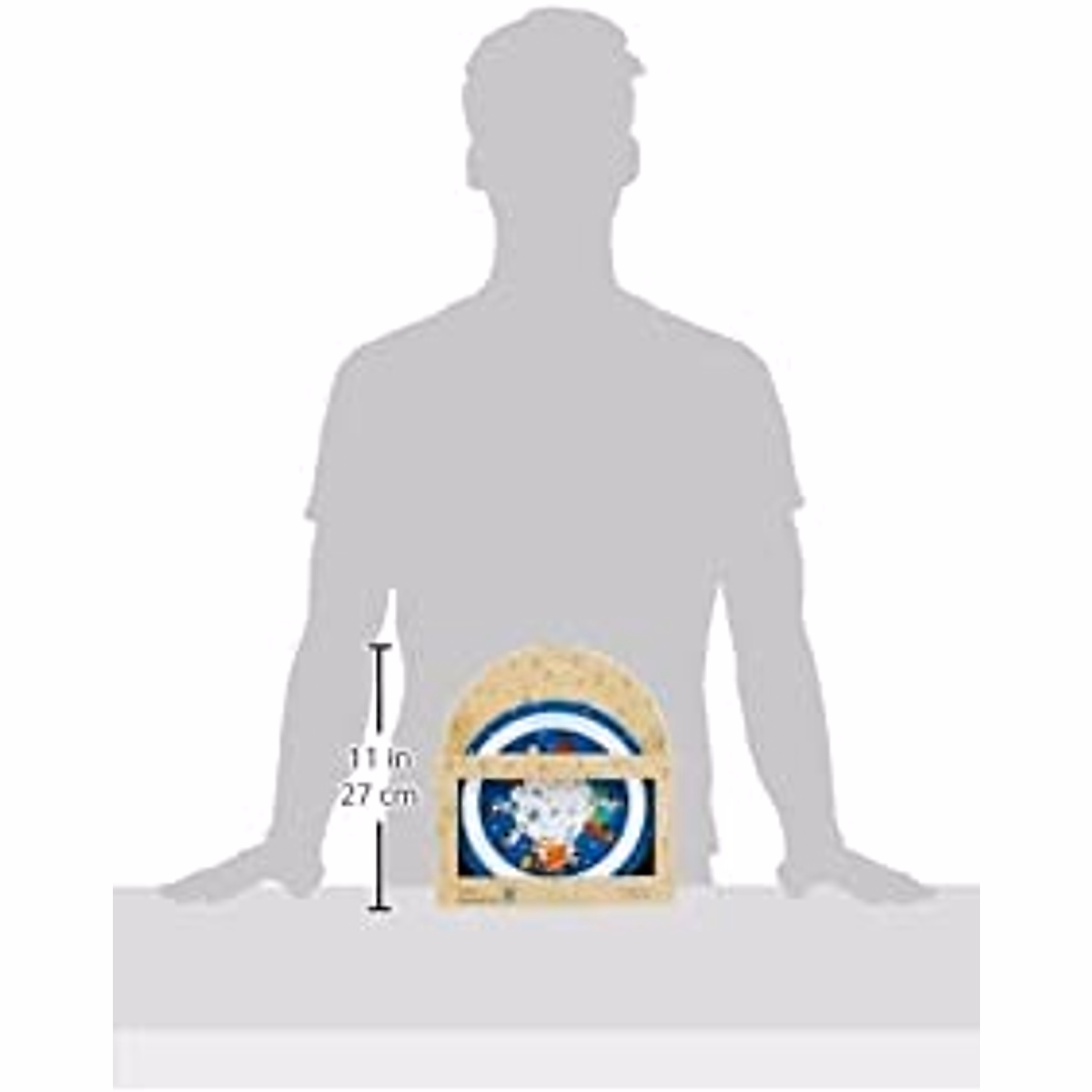 4 Piece Kid Space Themed Plate Set, 4 Plates With Different Designs, Lightweight & Shatterproof Toddler Feeding Set, Children Safe Kitchen Set, Fun Mealtime, LIttle Kid Dinner Plates