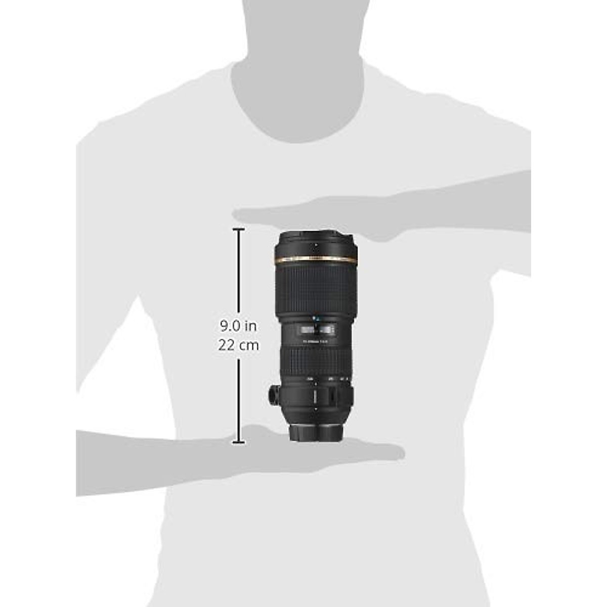 Tamron AF 70-200mm f/2.8 Di LD IF Macro Lens with Built in Motor for Nikon Digital SLR Cameras (Model A001NII)