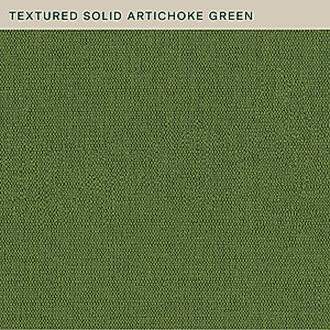 Honeycomb Outdoor Highback, 21" W x 42" L, Textured Solid Artichoke Green Chair Cushion