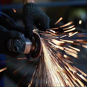 25 Pack Grinding Wheels 4-1/2 Inch, Grinder Wheel for General Purpose Metal & Stainless Steel, Aluminum Oxide Grinding Disc 4 1/2 for Angle Grinder, Depressed Center 4.5" * 1/4" * 7/8"