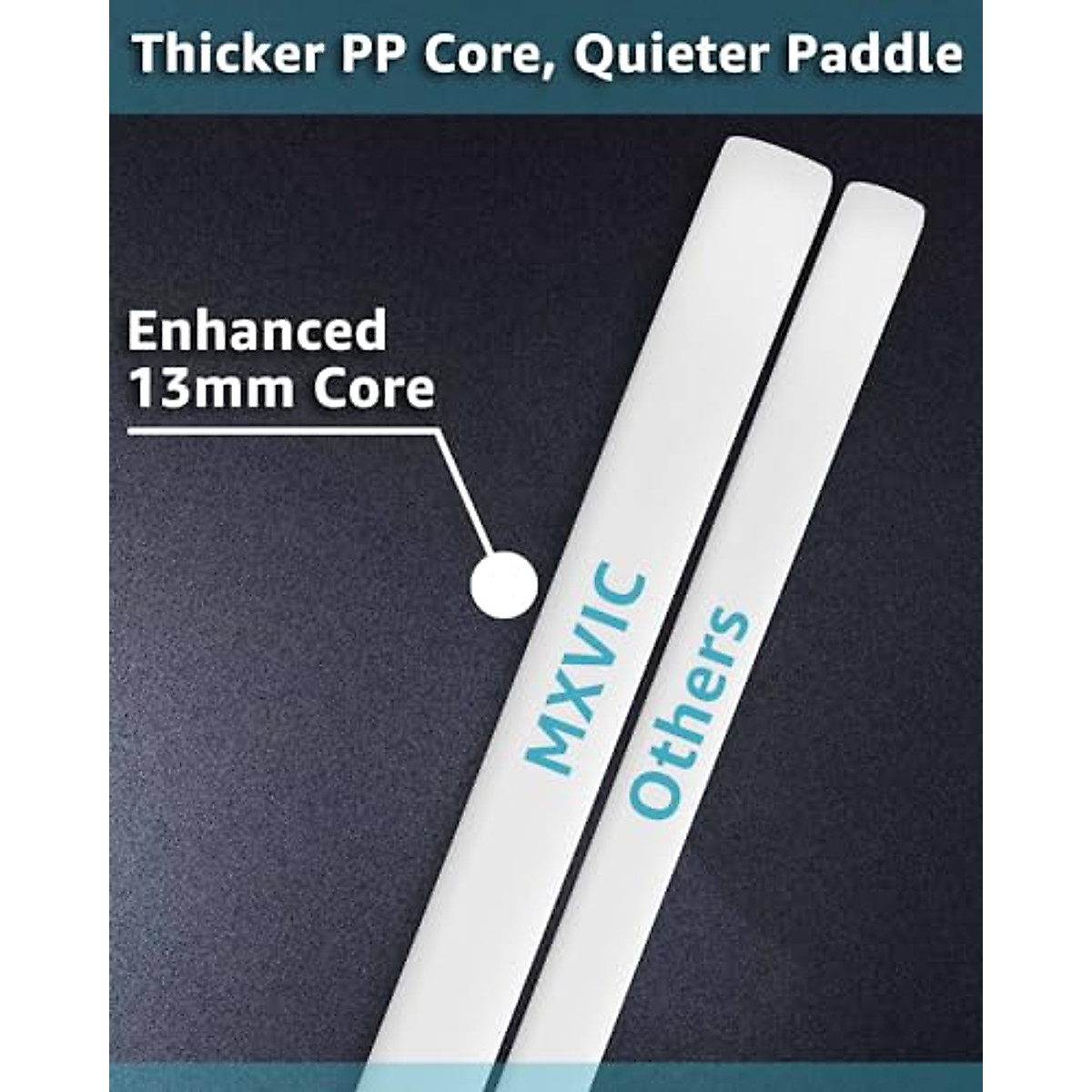 MXVIC Pickleball-Racket-Set 4 Pack with Balls and Paddle Case, Fiberglass Pickle-Ball Paddle Set of 4 for Adults, Kids | USAPA Compliant Pickleball Gear for Beginner, Adults, Kids, Men, Women