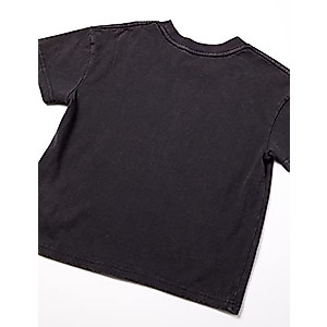 Rip Curl Girl's Sunrays Oversize Tee (Big Kids) Washed Black 8 (Big Kids)