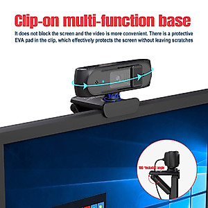 S2 Full HD Webcam 5 Million AF Camera 360 rotatable ABS Digital web cam Support 1080P 720P for Video Conferencing and Android Smart TV
