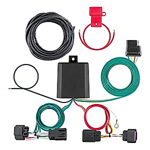 CURT 56478 Vehicle-Side Custom 4-Pin Trailer Wiring Harness, Fits Select Ram ProMaster 1500, 2500, 3500